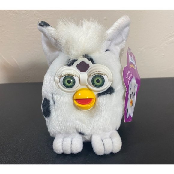 Tiger Electronics | Toys | Nwt Furby Buddies Bean Plush Cow Dalmation ...